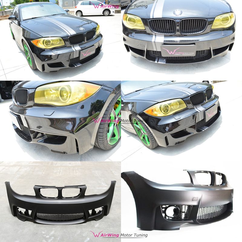 AIRWING CO.,LTD. - Products - BMW E82 E87 – 1M style front Bumper ...