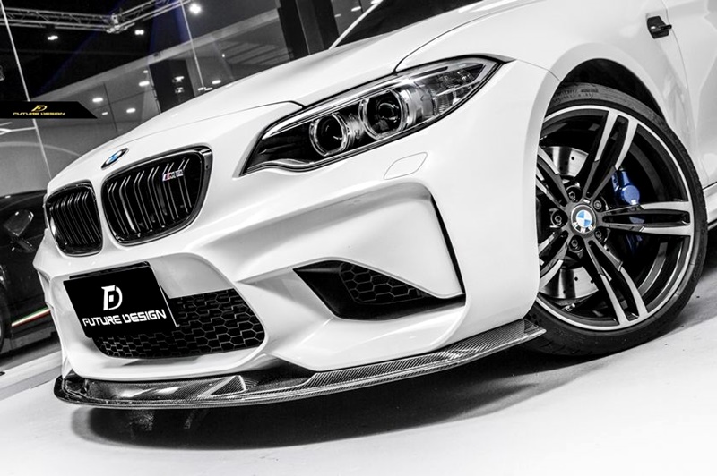 AIRWING CO.,LTD. - Products - F87 M2 - MTC style Carbon Front Lip ...