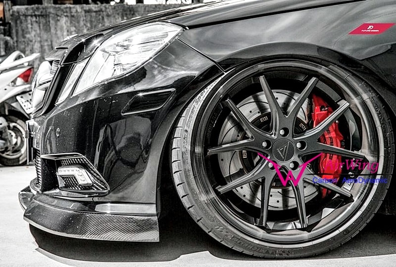 AIRWING CO.,LTD. - Products - W212 - VORSTEINER style Carbon Front Lip ...
