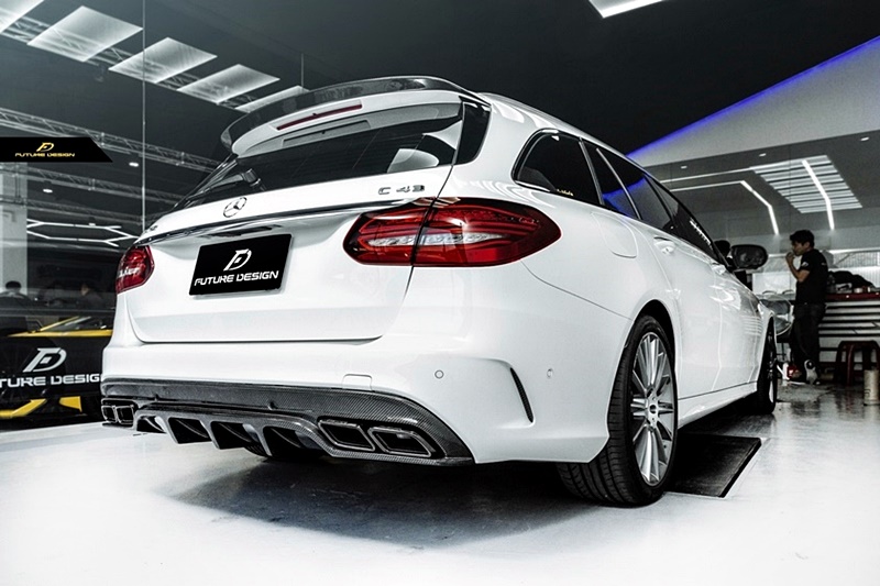 AIRWING CO.,LTD. - Products - S205 Estate Wagon - AMG style Carbon ...