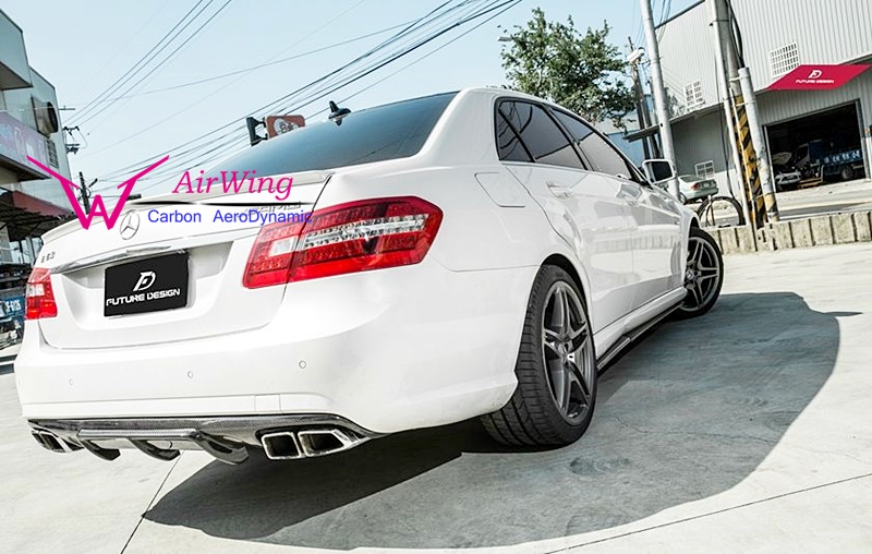 AIRWING CO.,LTD. - Products - W212 - Future-Design style Carbon Rear ...