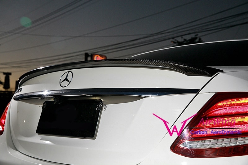 AIRWING CO.,LTD. - Products - W213 - Future-Design Carbon Trunk Spoiler ...